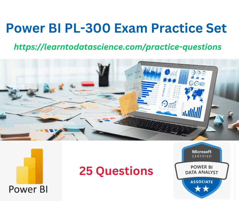 Power BI PL-300 Exam Practice Set - Learn Data Science